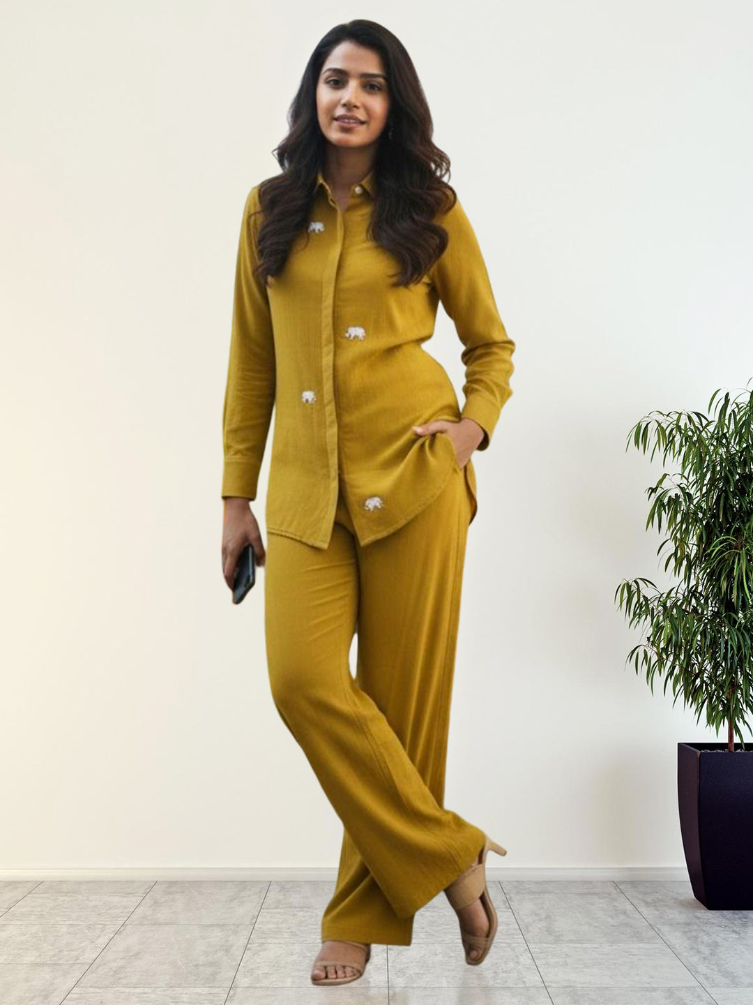 MUSTARD COORDS WITH ELEPHANT BLOCKS – Ruak Edit